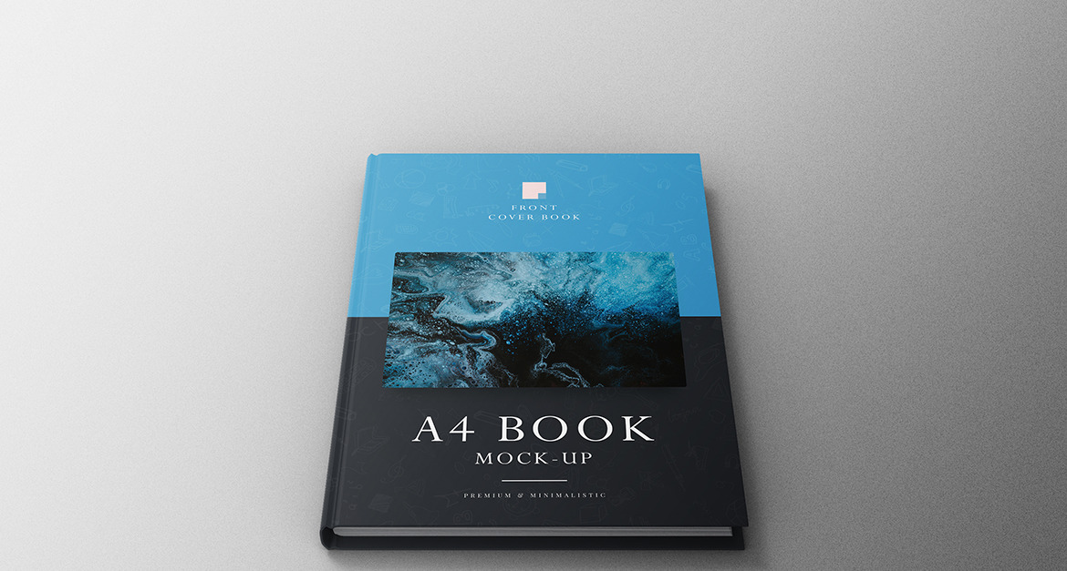 A4 Book Mockup PSD Template Vol 04 #299576 - TemplateMonster