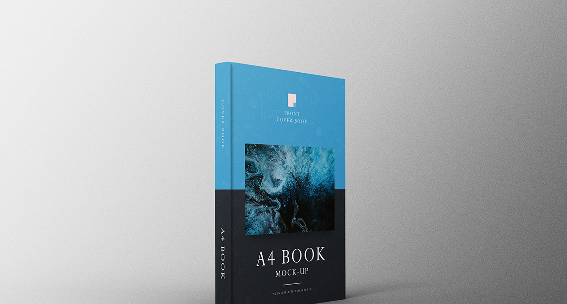 A4 Book Mockup PSD Template Vol 08 #299573 - TemplateMonster