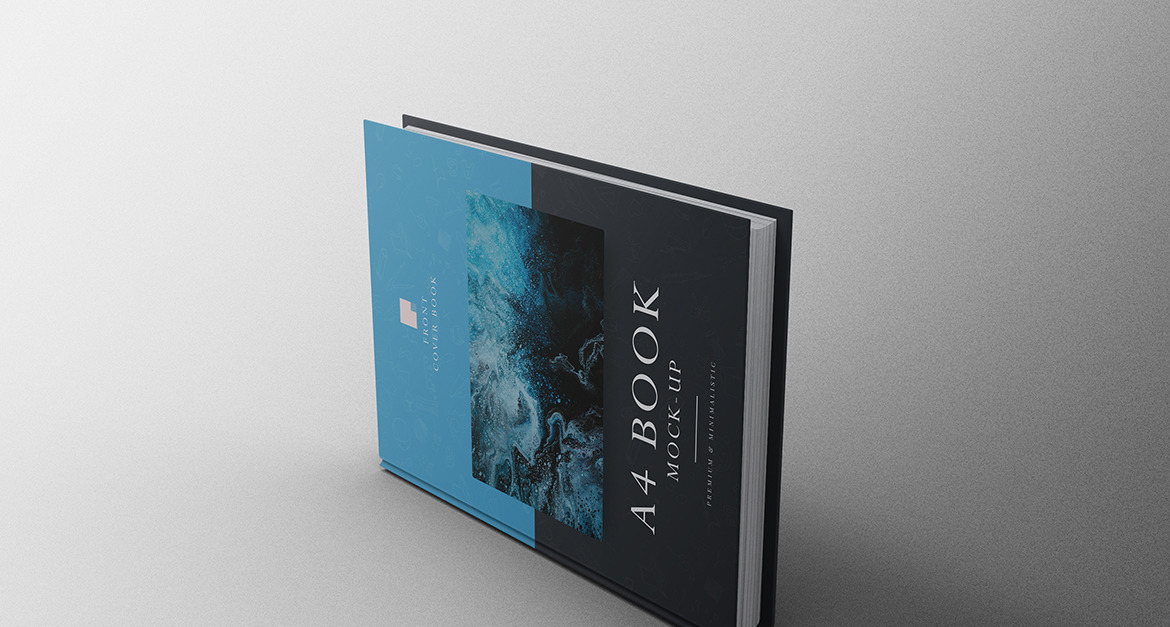 A4 Book Mockup PSD Template Vol 27 #299530 - TemplateMonster