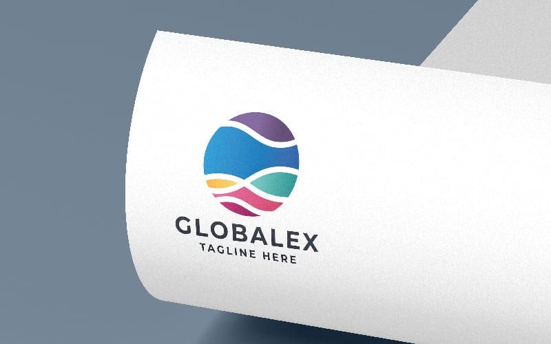 Globalex Business Pro Logo Şablonu #299887 - TemplateMonster