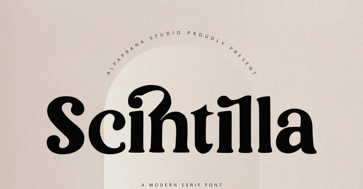 Scintilla - Fonte Serifa Moderna #300028 - TemplateMonster
