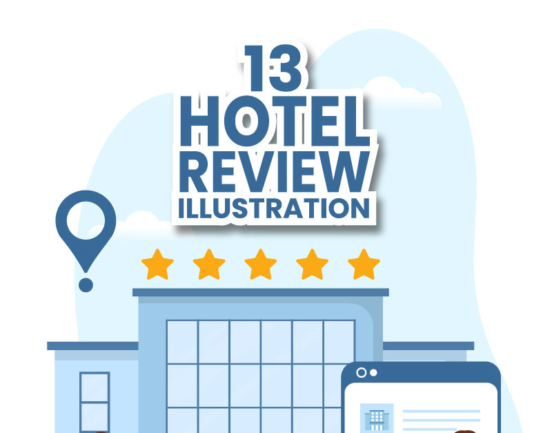 13 Hotel Review Illustration #301116 - TemplateMonster