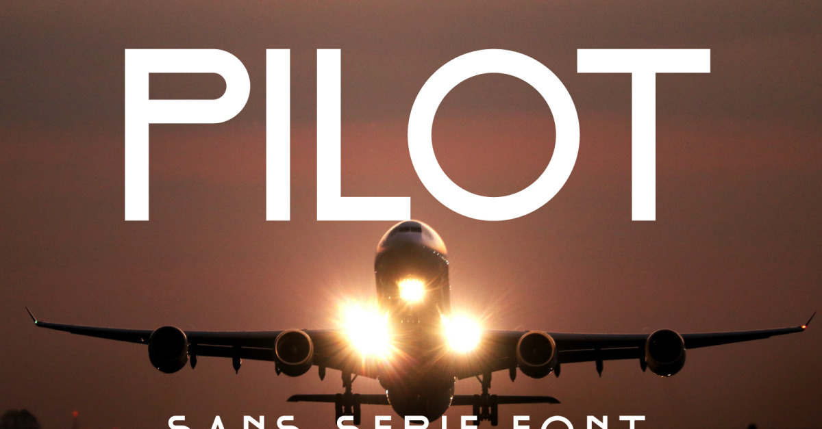 Pilot - Letra de fuente Sans Serif #301124 - TemplateMonster
