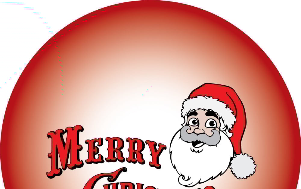 Christmas Logo Design. vector file and JEG - TemplateMonster