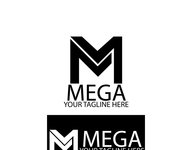 Mega Harf M Logo Şablonu #301244 - TemplateMonster