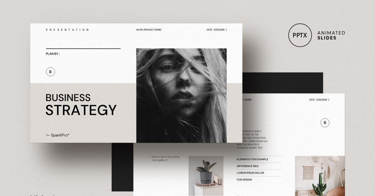 Plantilla de estrategia empresarial #301561 - TemplateMonster