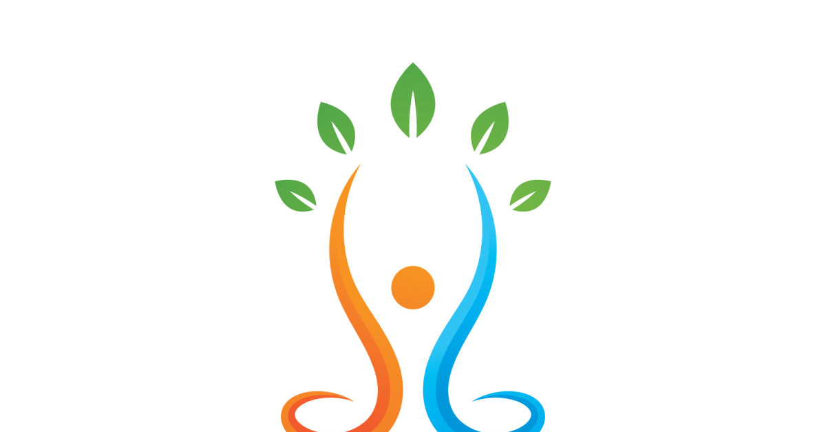 Community network and social Health Logo icon design template V 4