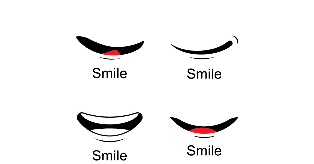 Smile emote Vector Template Design V18 - TemplateMonster