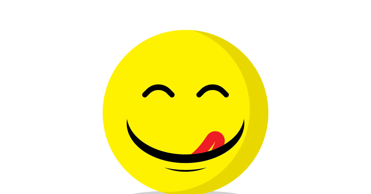 Smile emote Vector Template Design V9 - TemplateMonster