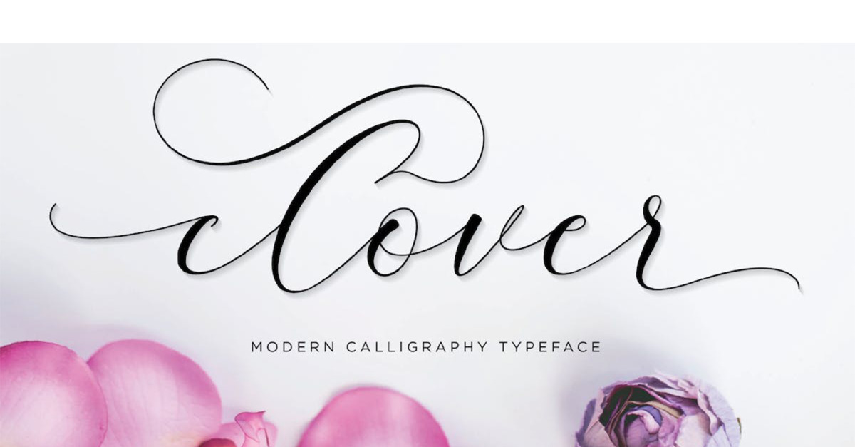 Clover Modern Script Font #301998 - TemplateMonster