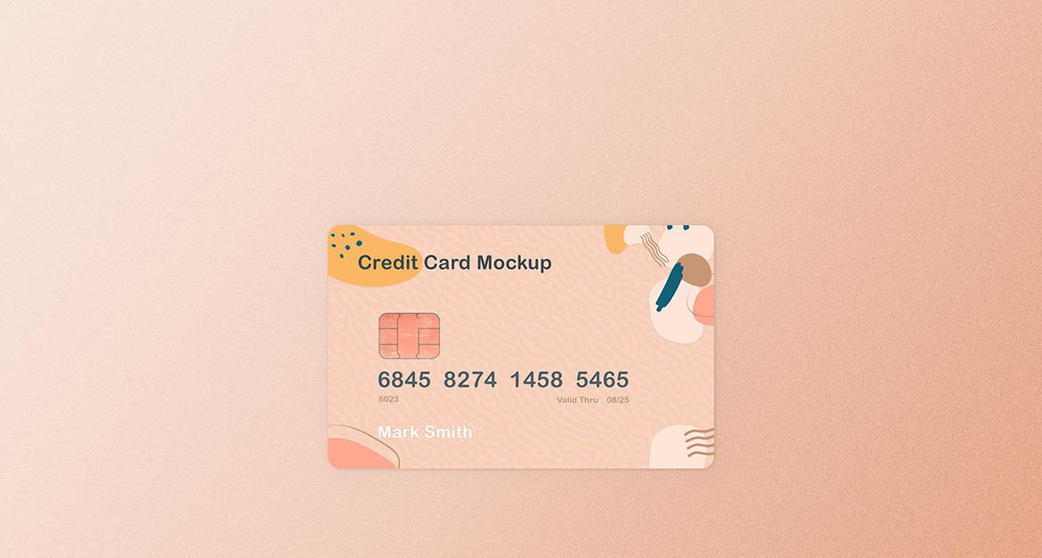 Credit Card Mockup PSD Template Vol 01 - TemplateMonster