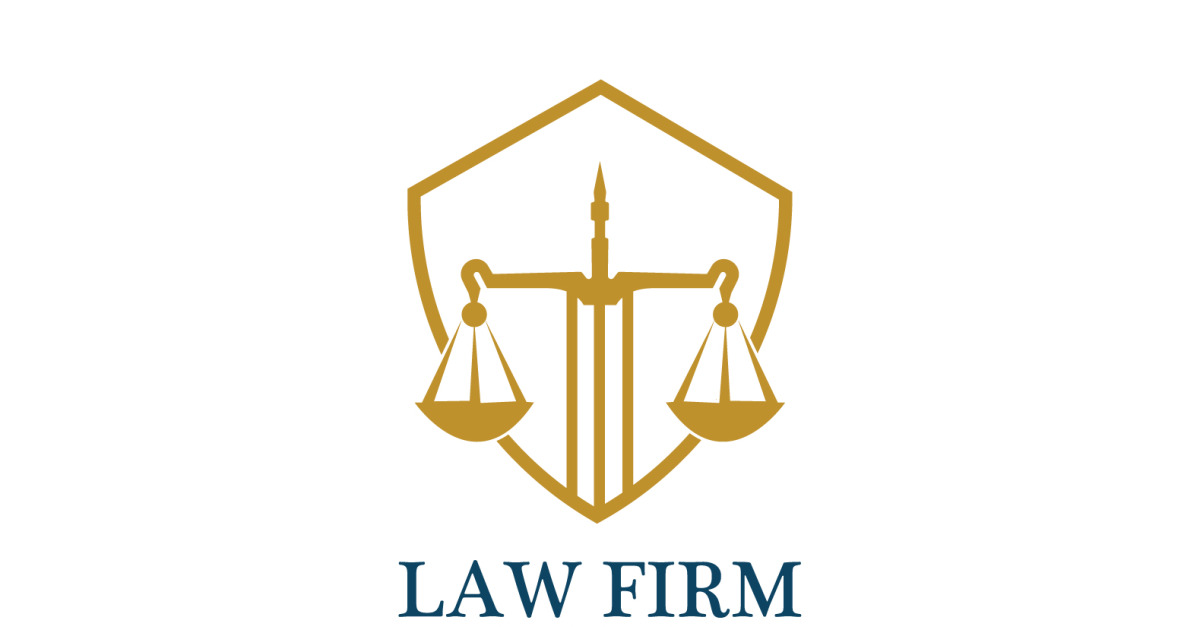 Law Firm Logo And Icon Design Template Vector 3