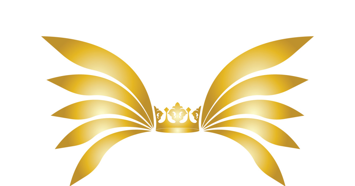 Wings Crown Logo And Symbol Vector 16 - TemplateMonster
