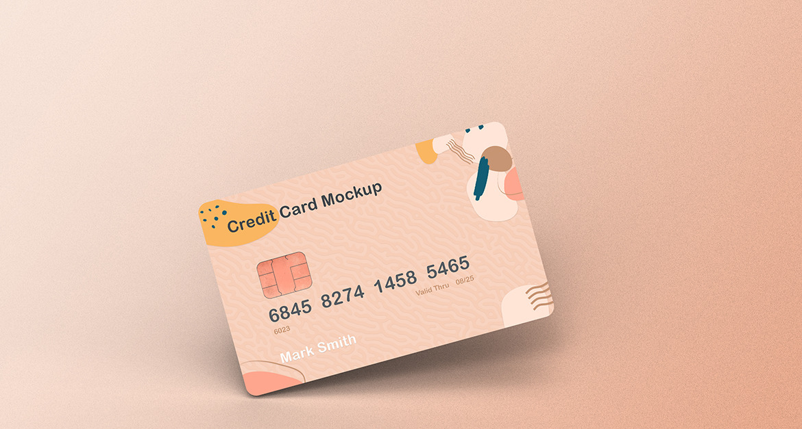 Credit Card Mockup PSD Template Vol 07 - TemplateMonster