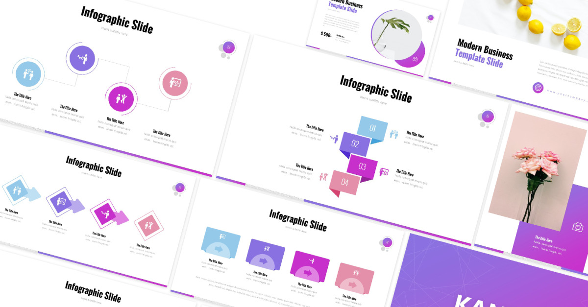 Kanzo Modern Powerpoint Template #302366 - TemplateMonster