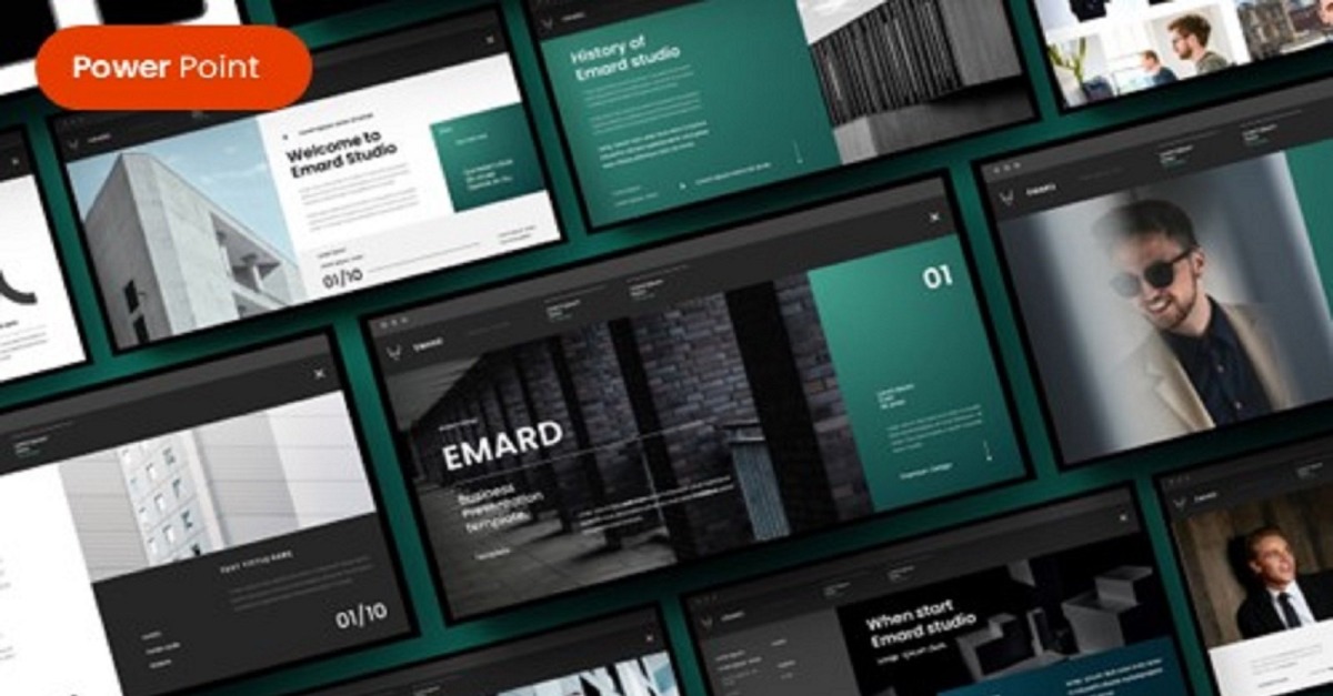 Emard – Modèle PowerPoint d'affaires - TemplateMonster