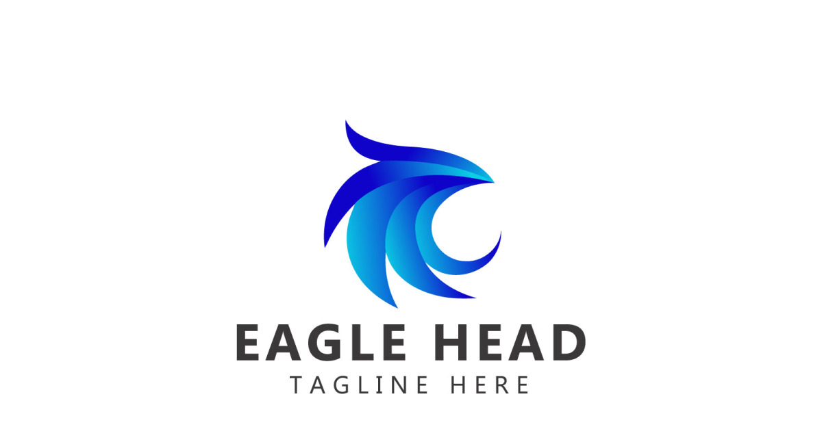 Logo daigle et modèle de logo de tête daigle