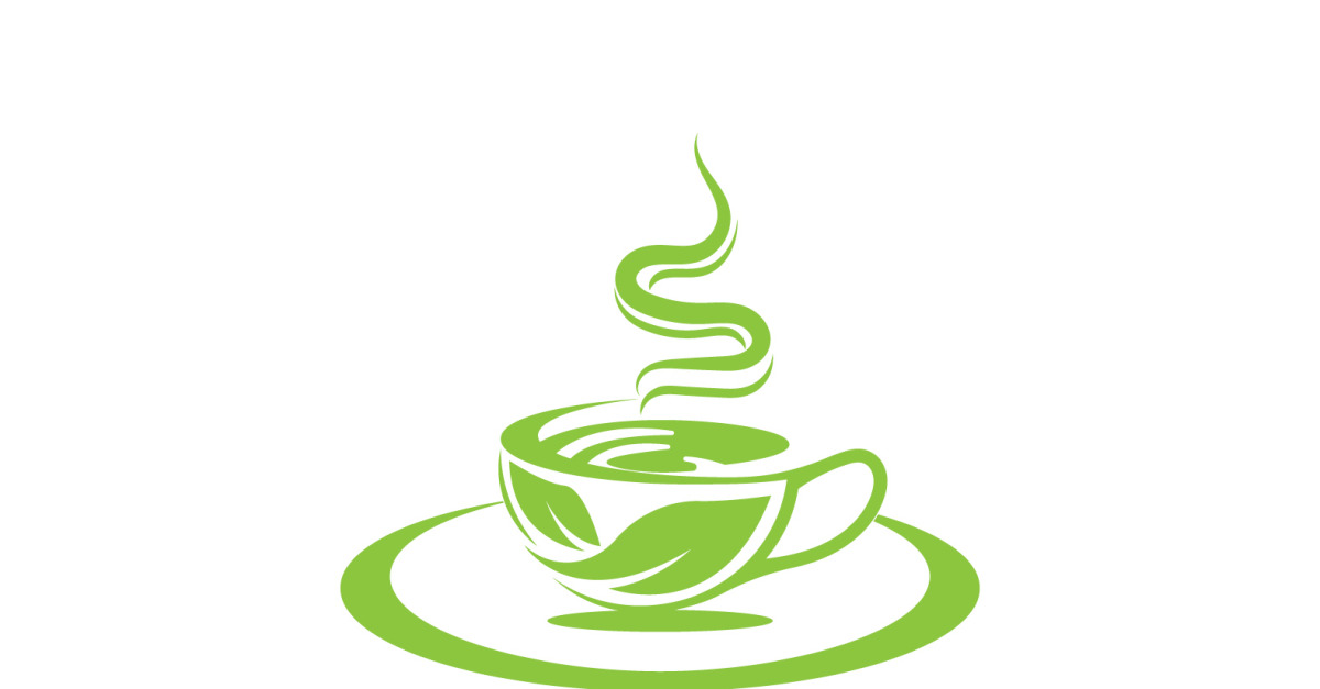 Green Tea Drink Logo Vector Template 1 - TemplateMonster