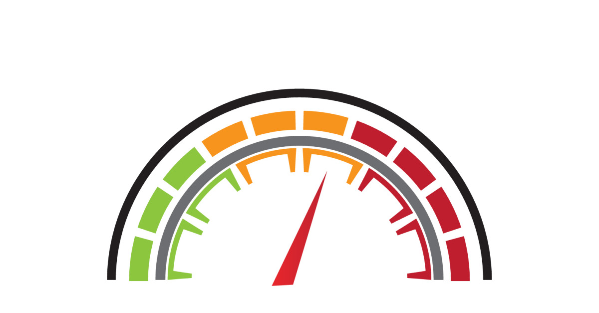 Schneller Speed Tachometer Sport Logo 51 - TemplateMonster