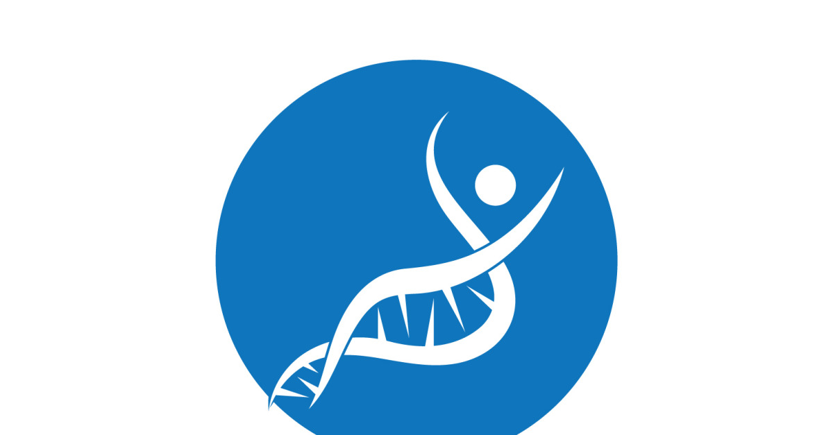 Vektor designu loga lidské DNA 41 #303072 - TemplateMonster