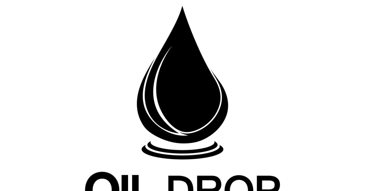 Oil Drop Logo Vector Illustration Design Template 10