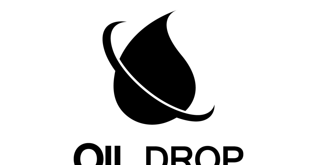 Oil Drop Logo Vector Illustration Design Template 1