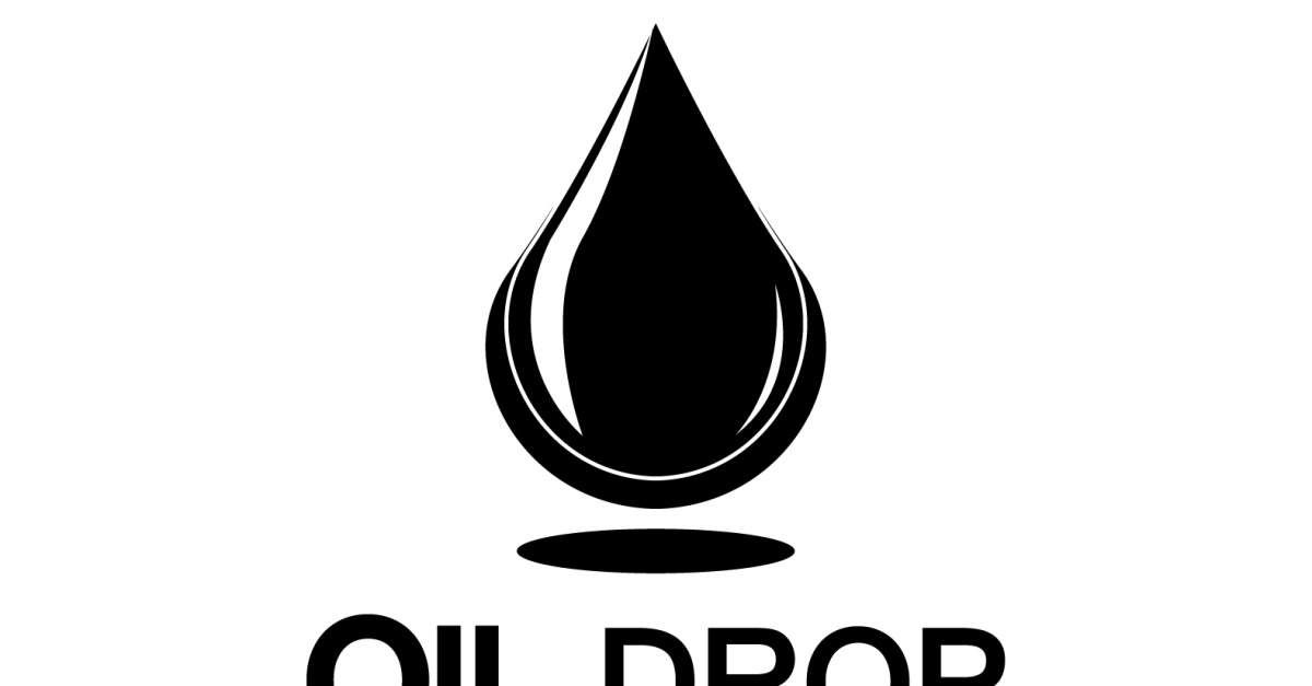 Oil Drop Logo Vector Illustration Design Template 20