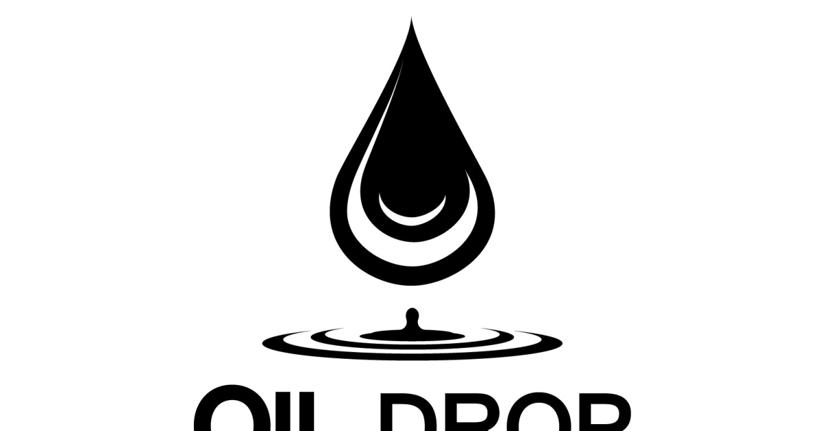 Oil Drop Logo Vector Illustration Design Template 28