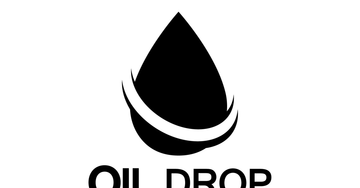 Oil Drop Logo Vector Illustration Design Template 4