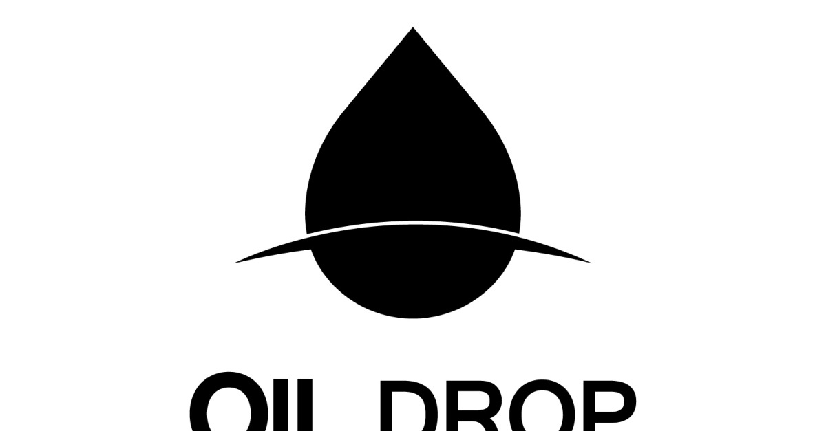 Oil Drop Logo Vector Illustration Design Template 5