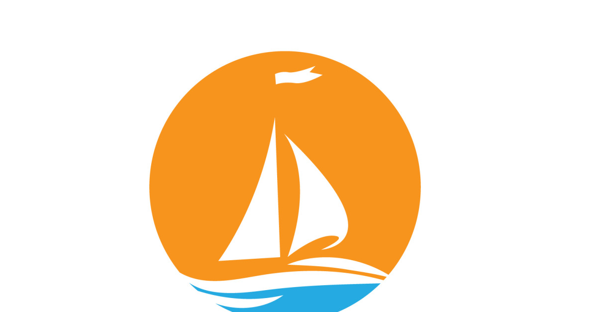 Ozeankreuzfahrt lineares Schiff Silhouette Logo Vektor 60