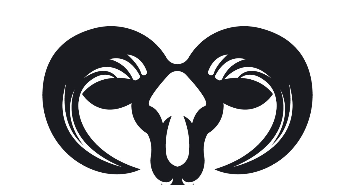 Chèvre Logo Template Vector Icon Illustration Design 18