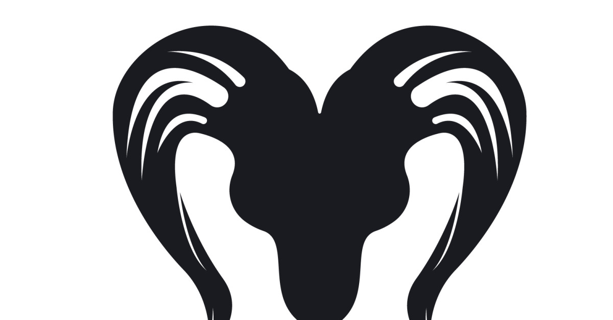 Chèvre Logo Template Vector Icon Illustration Design 8