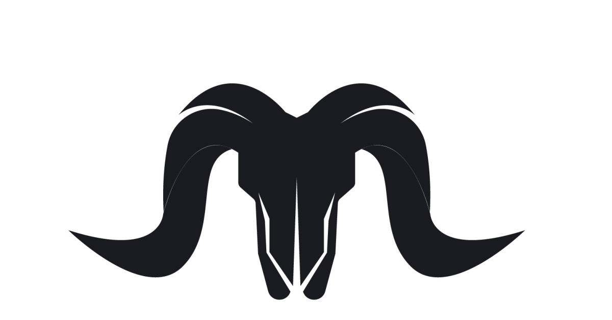 Kozí logo šablona vektorové ikony ilustrace design 11