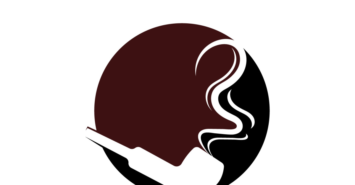 Boru Sigara Logo Simge Vektör Çizim Tasarım 17