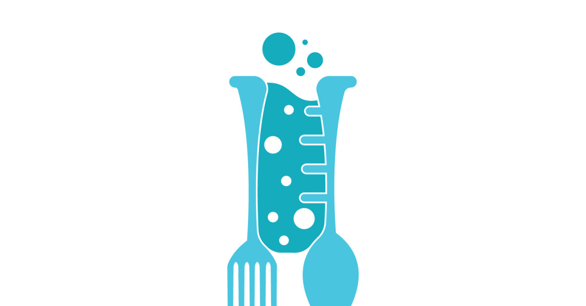 Food Lab logo Vector Icon Illustration Design Template 14