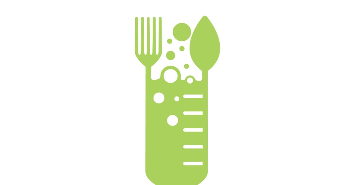 Food Lab logo Vector Icon Illustration Design Template 21