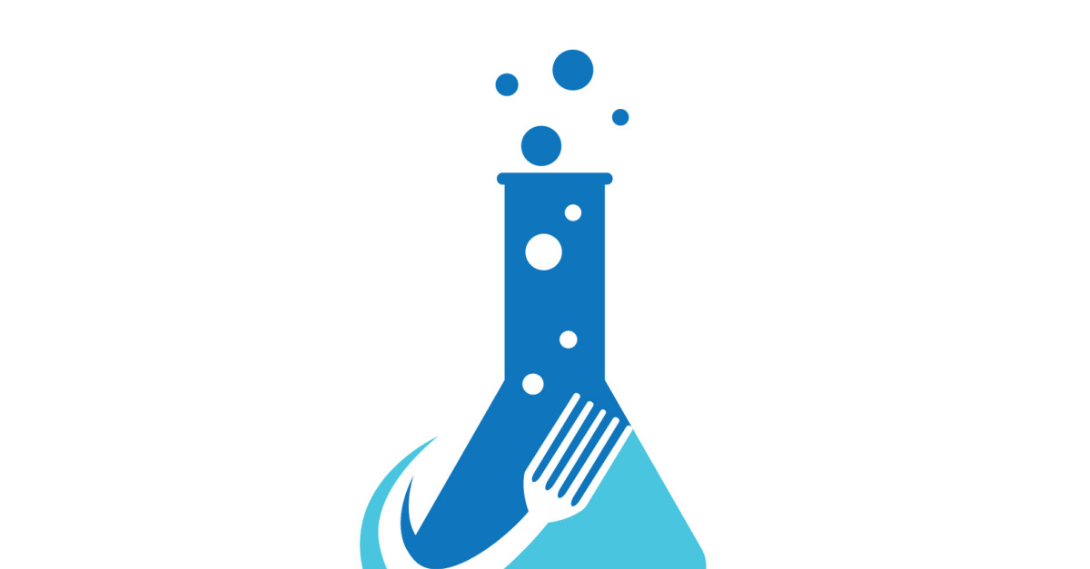 Food Lab logo Vector Icon Illustration Design Template 24