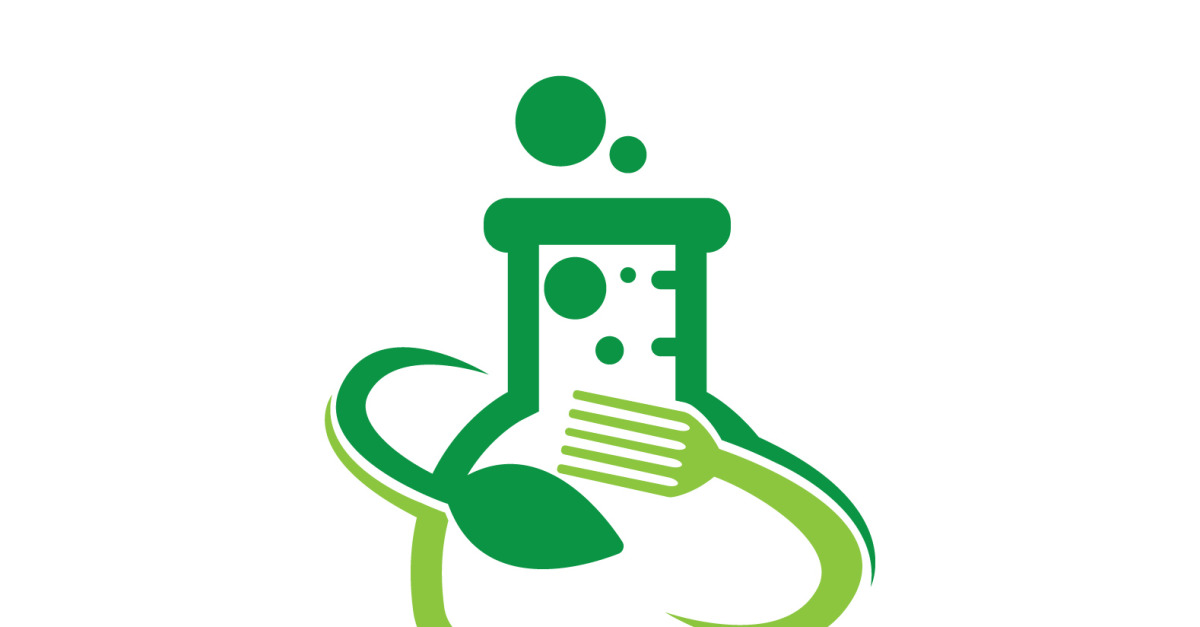 Food Lab logo Vector Icon Illustration Design Template 25