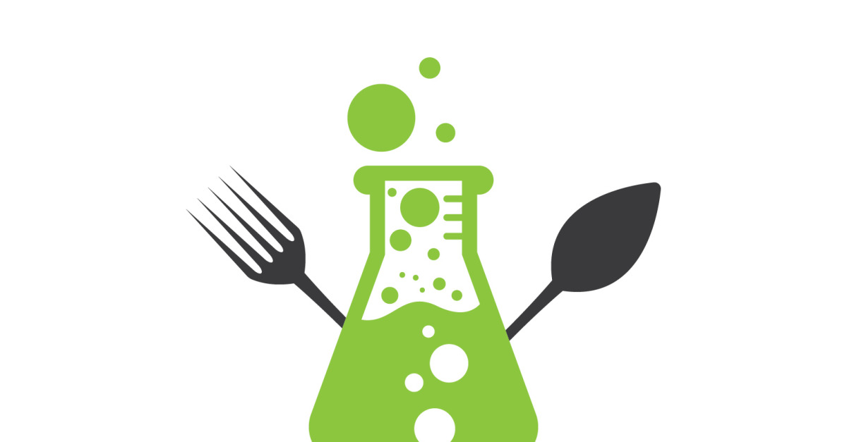 Food Lab logo Vector Icon Illustration Design Template 26