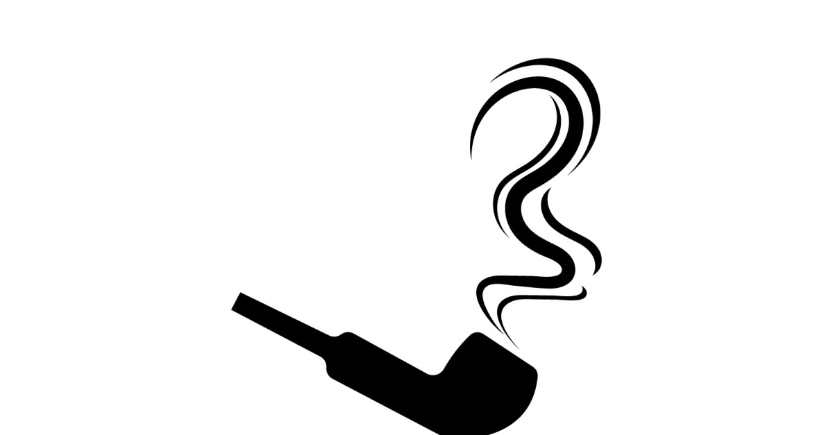 Pipe Smoking Logo Icon Vector Illustration Design 21
