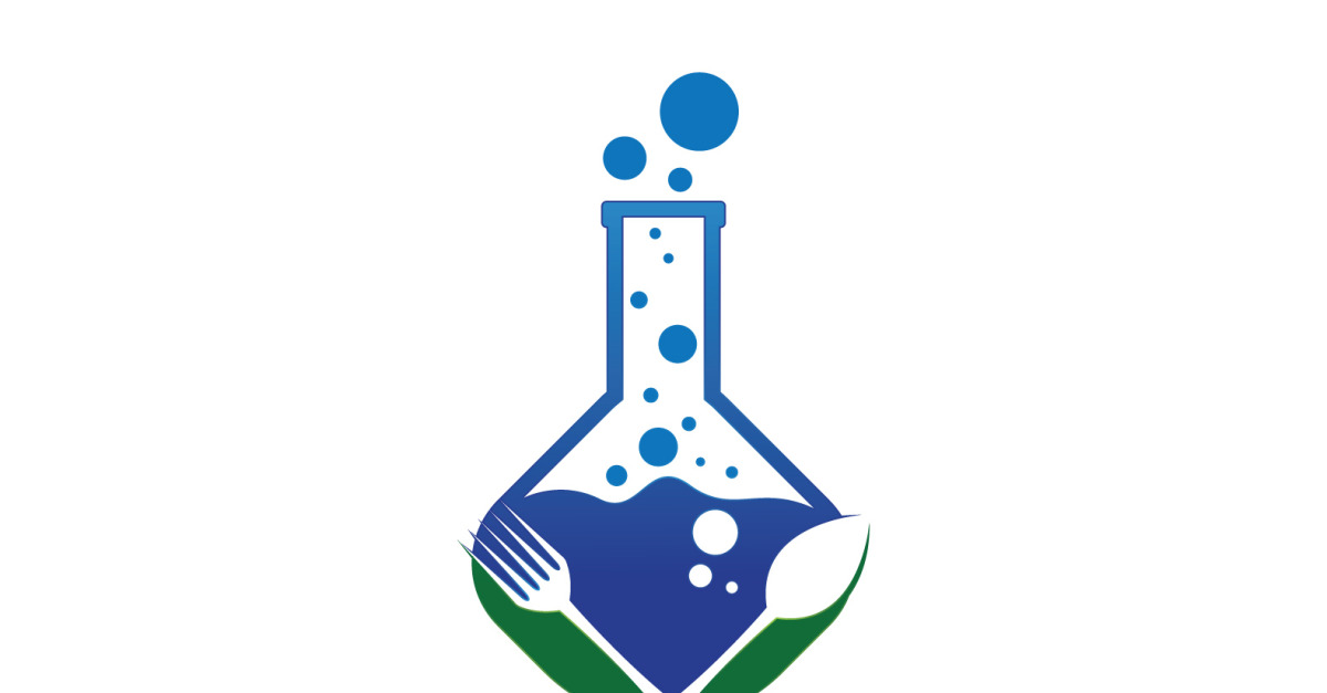 Food Lab logo Vector Icon Illustration Design Template 34