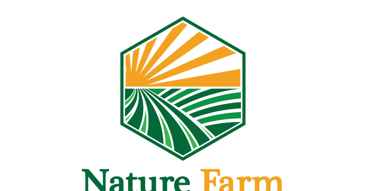 Nature Farm And Farming Vector Logo Illustration Design V4