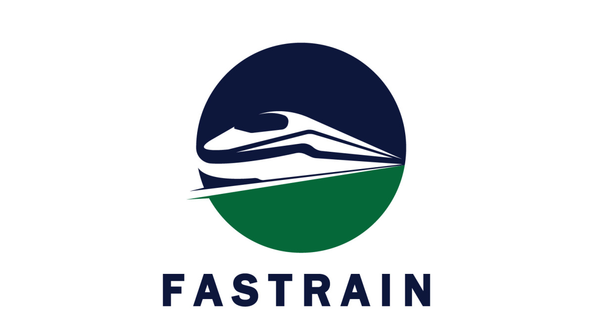 Train Logo Vector Illustration Design Fast Train Logo 34