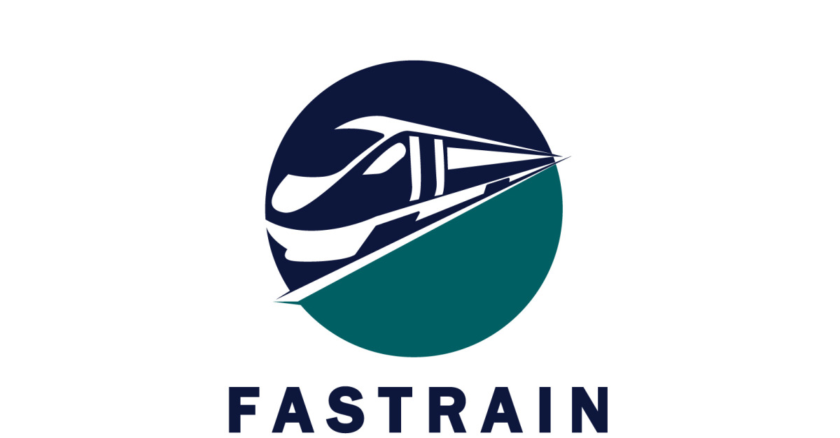 Train Logo Vector Illustration Design Fast Train Logo 35