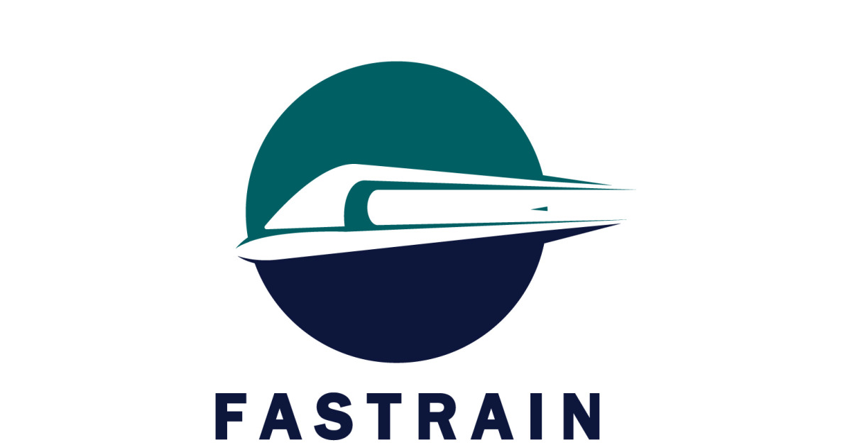 Train Logo Vector Illustration Design Fast Train Logo 37