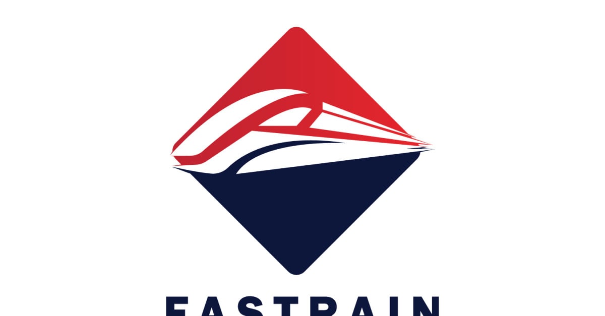 Train Logo Vector Illustration Design Fast Train Logo 46