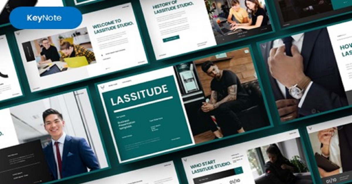 Lassitude - Modèle de présentation d'entreprise