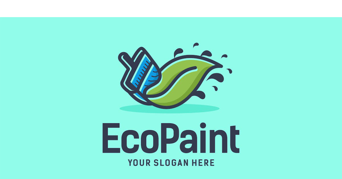Paint Logo Tasarımı - Paint Logo Tasarımı - TemplateMonster