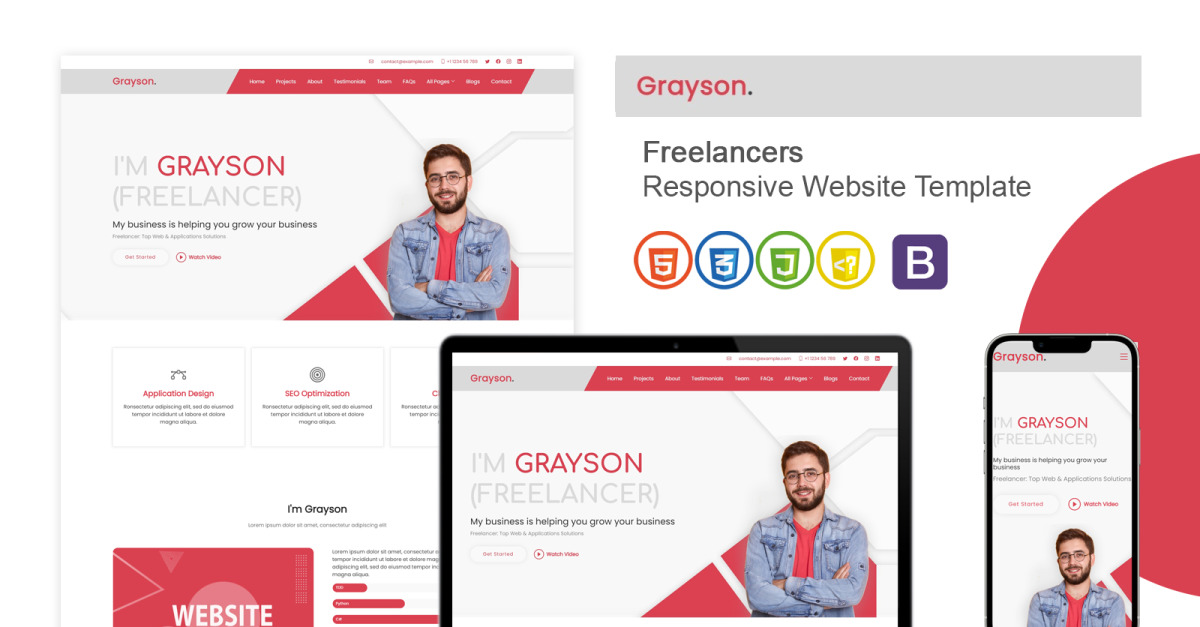 Freelancer - Best Personal and It Solutions Website Template